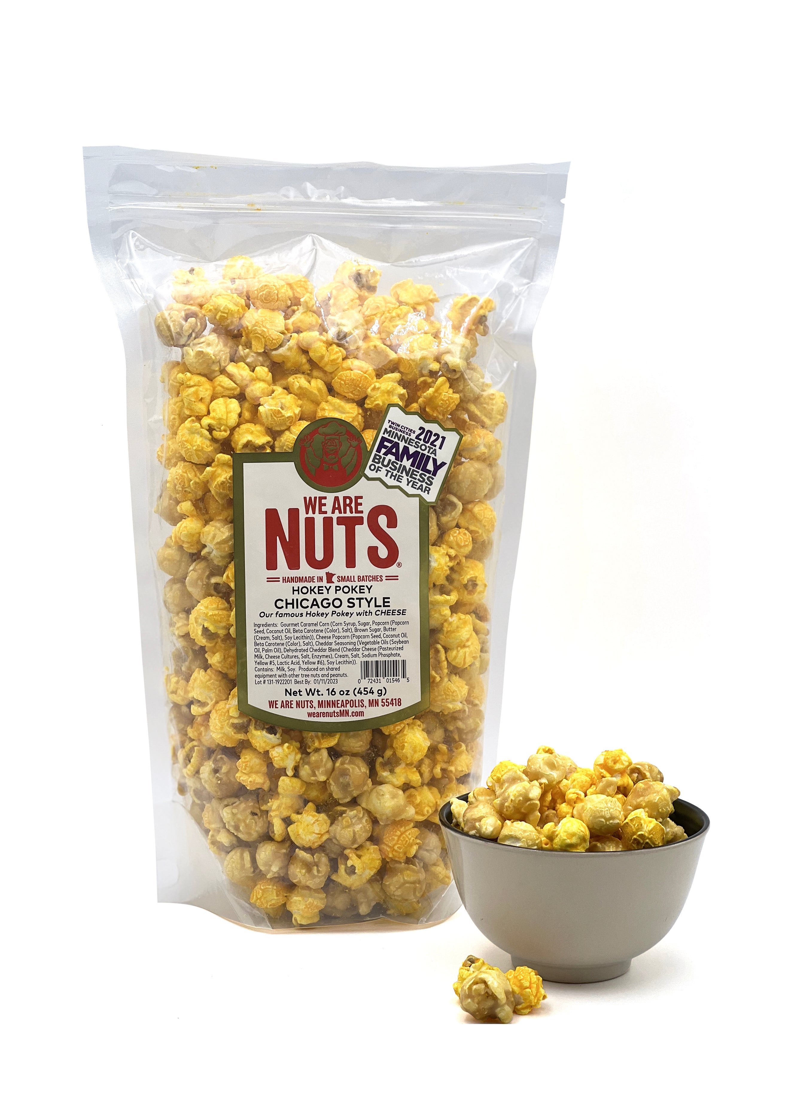Indulge in Sweet & Salty Chicago Style Hokey Pokey Caramel Corn